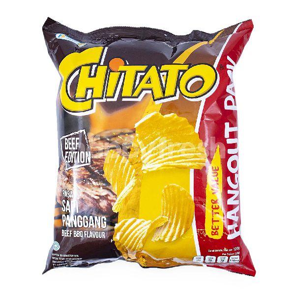 Jual CHITATO SNACK RASA SAPI PANGGANG 120g - beef bbq flavor HANGOUT ...