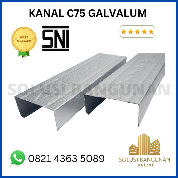 Jual KANAL C75 GALVALUM BAJA RINGAN - 0.60 - Kota Surabaya - Solusi ...