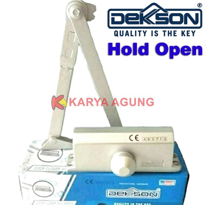 Jual Door Closer DEKKSON DCL 300 HO Hold Open 90° / Auto Stop Penutup ...