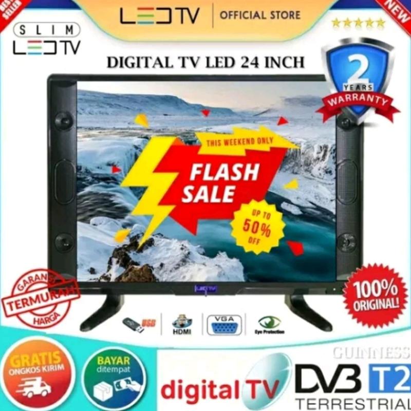 TV Digital 24 INCH HD SPEKER TELEVISI LANGSUNG Digital MURAH - Shop ...
