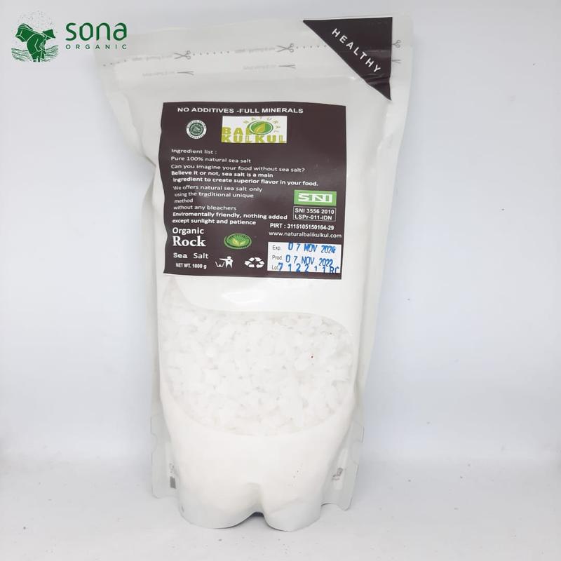 Rock Sea Salt 1000gr - Natural Bali Kulkul - Garam Batu Kasa - Shop ...