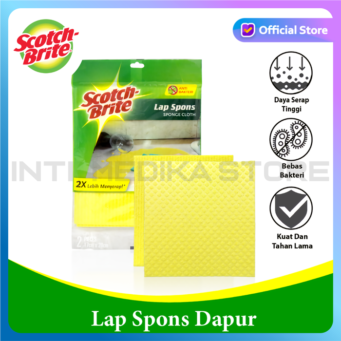 Jual SCOTCH BRITE - Lap Spons | Lap Dapur | Lap Microfiber | Lap ...