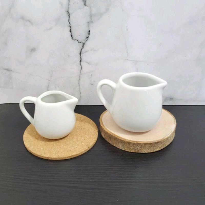 Mini Sugar Pot Milk Jug Mini Creamer Keramik 45ML & 85ML - Shop | Tokopedia