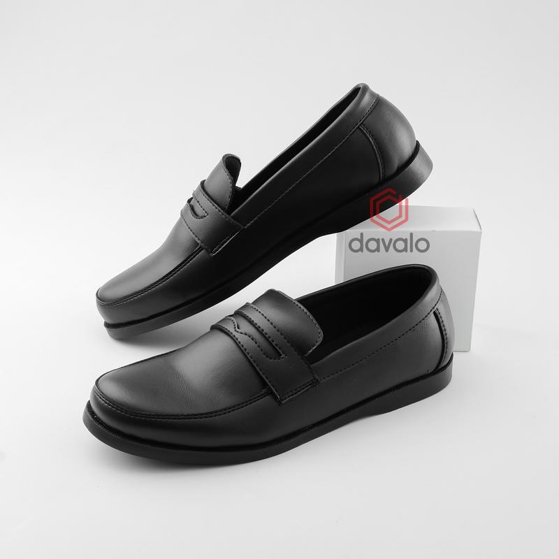Sepatu Loafer Formal Pria Pantofel Hitam model Loafers Slip On CP ...