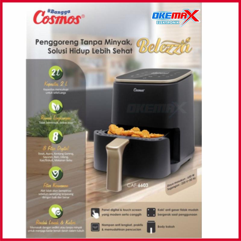 COSMOS Air Fryer 2 Liter CAF-6603 - Shop | Tokopedia