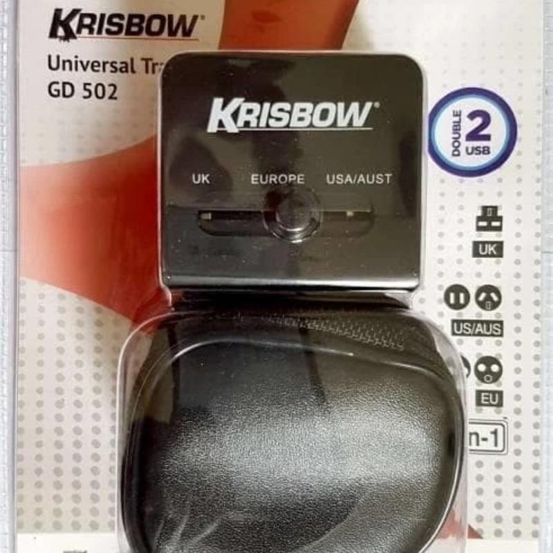 KRISBOW UNIVERSAL TRAVEL ADAPTOR COLOKAN LISTRIK MULTI INTERNASIONAL ...