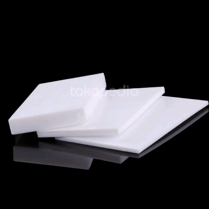 Jual teflon sheet / ptfe lembaran tebal 25mm 3cm x 35cm - Jakarta Barat ...