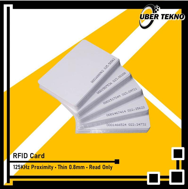 Kartu RFID 125KHz - RFID Card 125 KHz - Access Card Proximity - Shop ...