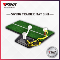 Promo PGM Golf Swing Mat Trainer Practice | Indoor Mini Swing Matras ...