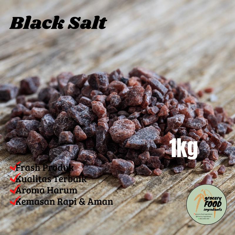 Pure Black Salt 1kg / Himalayan Black Salt / Black Rock Salt - Shop ...