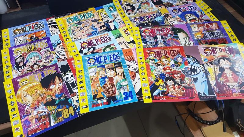 Custom Dust Jacket One Piece Manga 1-100 - Shop | Tokopedia