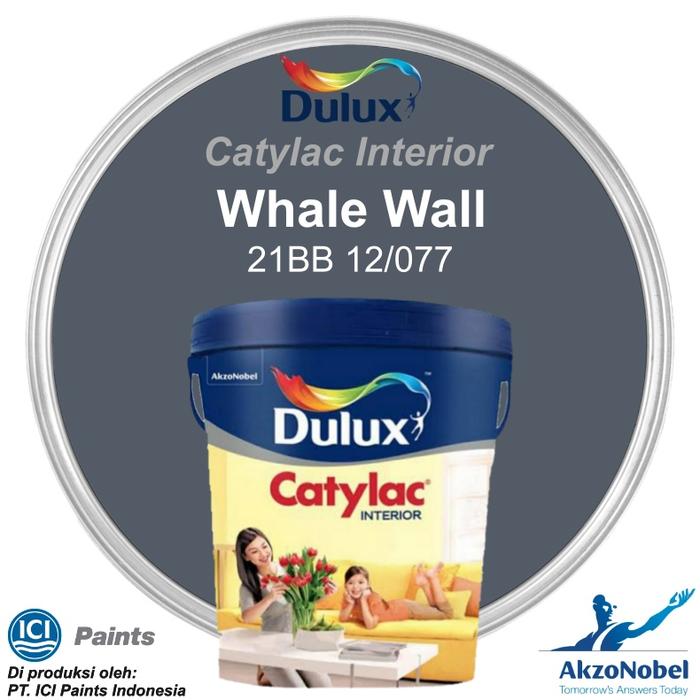 Jual CAT DULUX CATYLAC INTERIOR 25 KG - WHALE WALL 21BB 12/077 ...