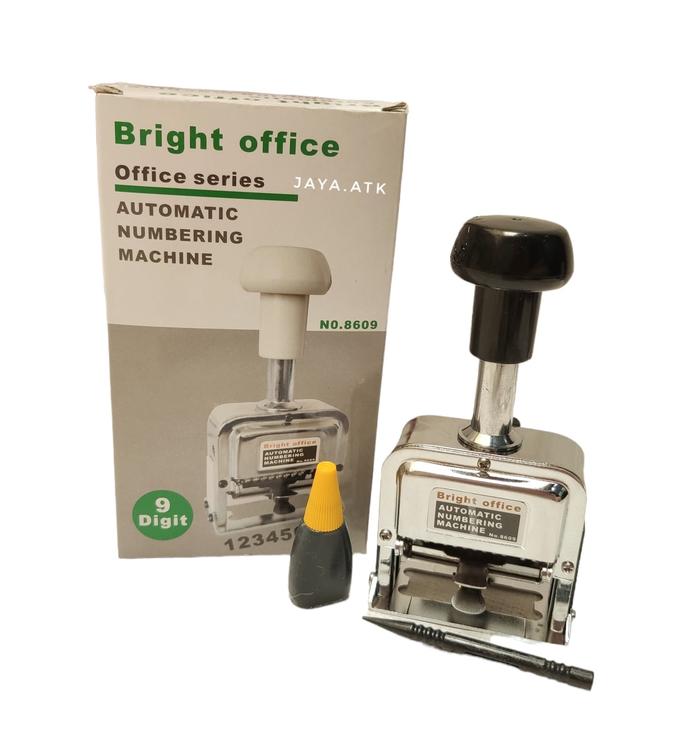 Jual STEMPEL CAP NOMOR OTOMATIS 9 DIGIT NUMBERING MACHINE NUMERATOR ...