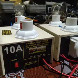 kejut setrum babi,tikus dan monyet pagar listrik 7 amper pakai timer ...