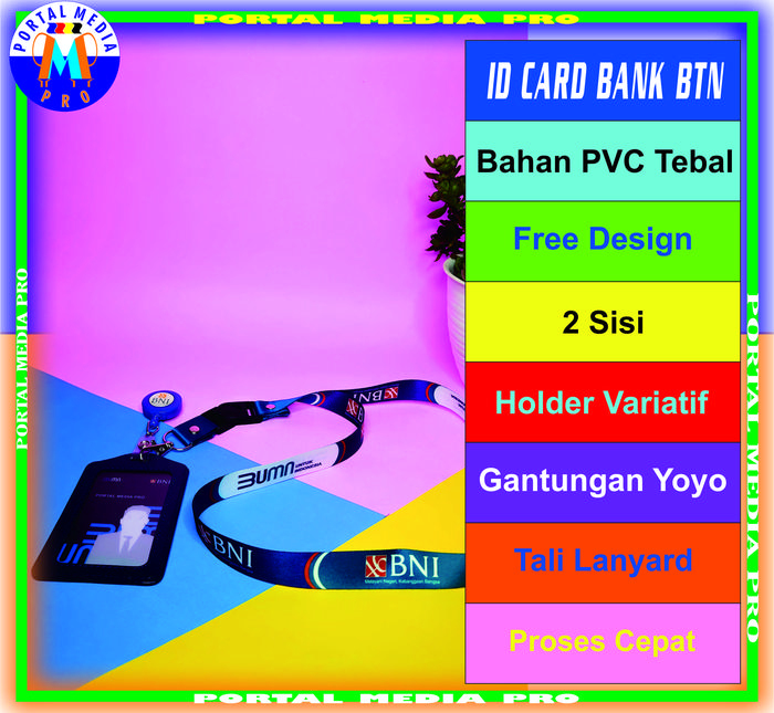 Jual ID Card BUMN bank btn - ID Card - Jakarta Timur - PORTAL MEDIA PRO ...