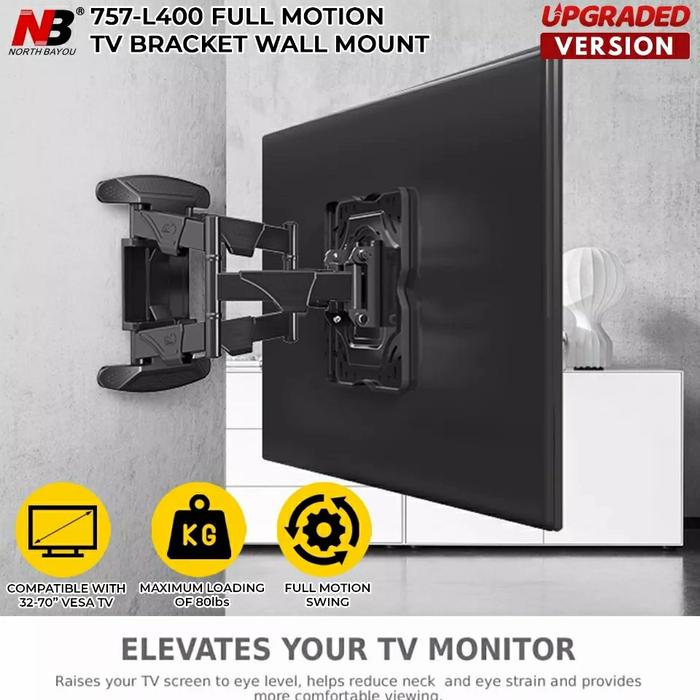 Jual Bracket tv Led 32 - 70 inch NB P5 NORTH BAYOU Universal Semua Merk ...