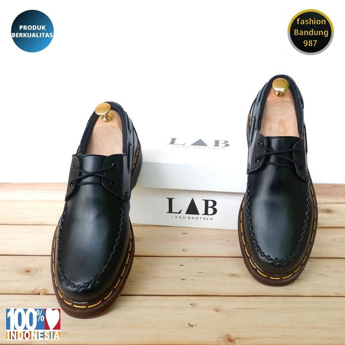 Jual Sepatu Dokmart Pria Bertali Sepatu Zapato Pria - Hitam, 38 - Kota ...