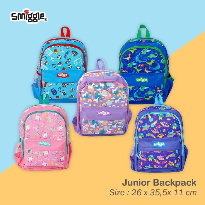 Jual Tas Ransel TK Smiggle Bola Dino Unicorn Animal Ufo Dinosaur Ball ...