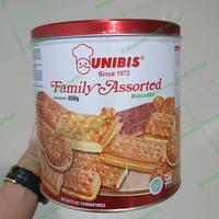 Jual Unibis Family ASSORTED biskuit kaleng bulat 650gr - Kota Medan ...