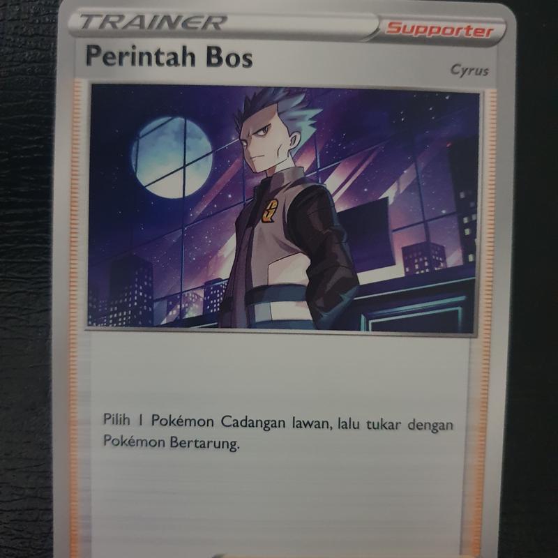 Perintah Bos (Cyrus) Trainer - Kartu Pokemon TCG Indo - Shop | Tokopedia