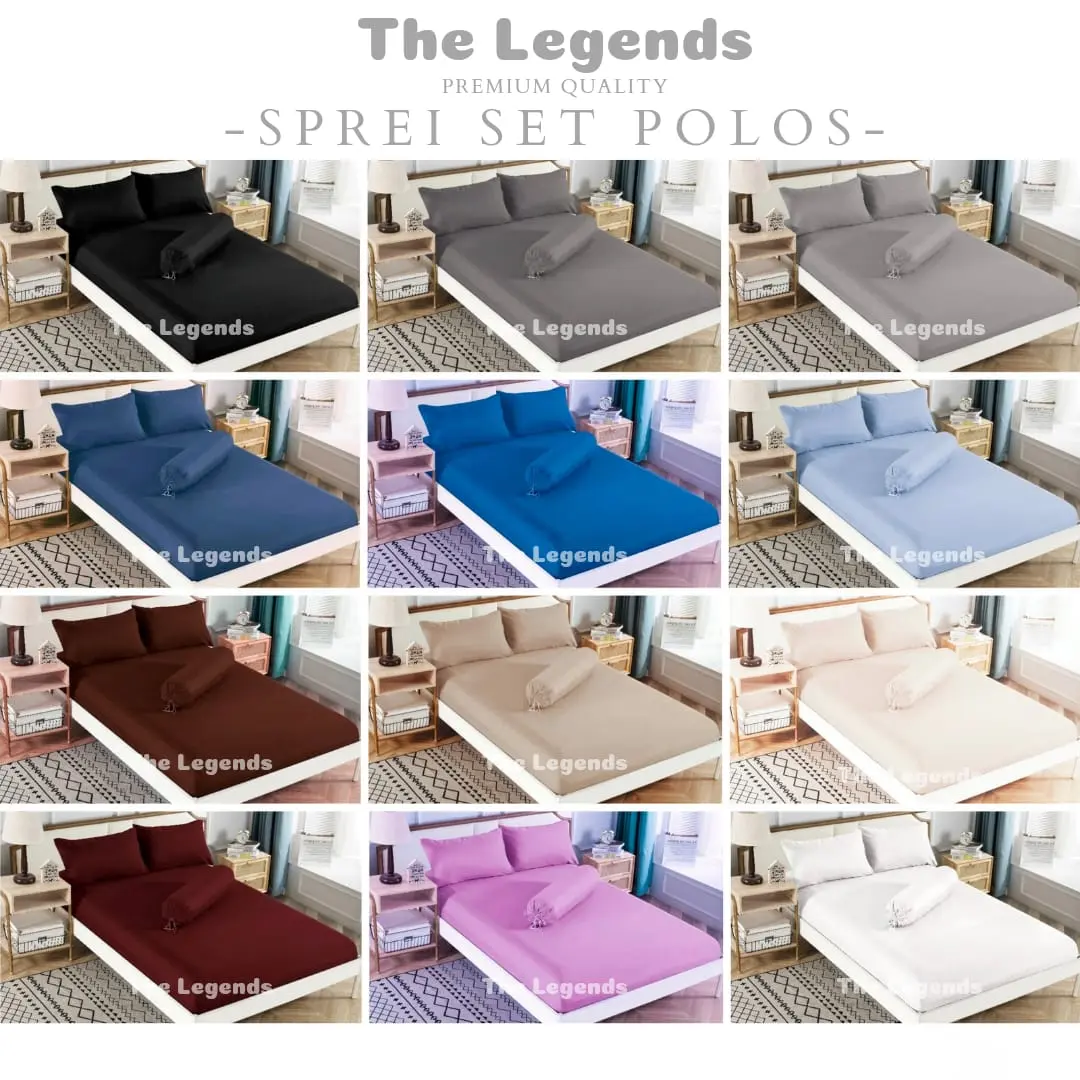 Sprei polos ukuran 90 x 200|sudut karet|halus|termurah|berkualitas ...