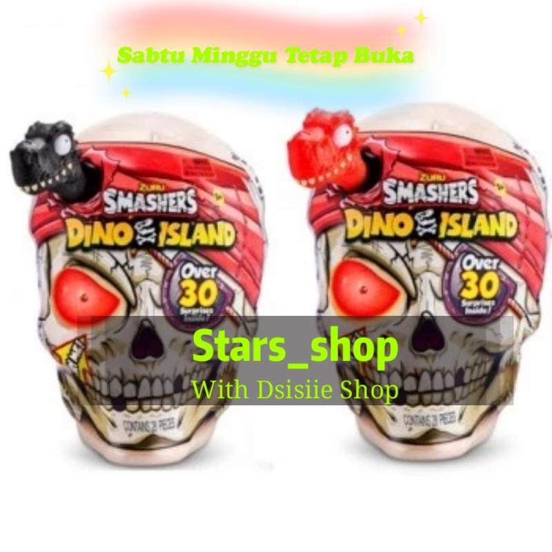 Zuru Smashers Dino Island Giant Skull Original - Shop | Tokopedia