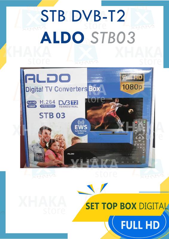 Aldo Set Top Box STB 03 Full HD DVB T2 - Shop | Tokopedia