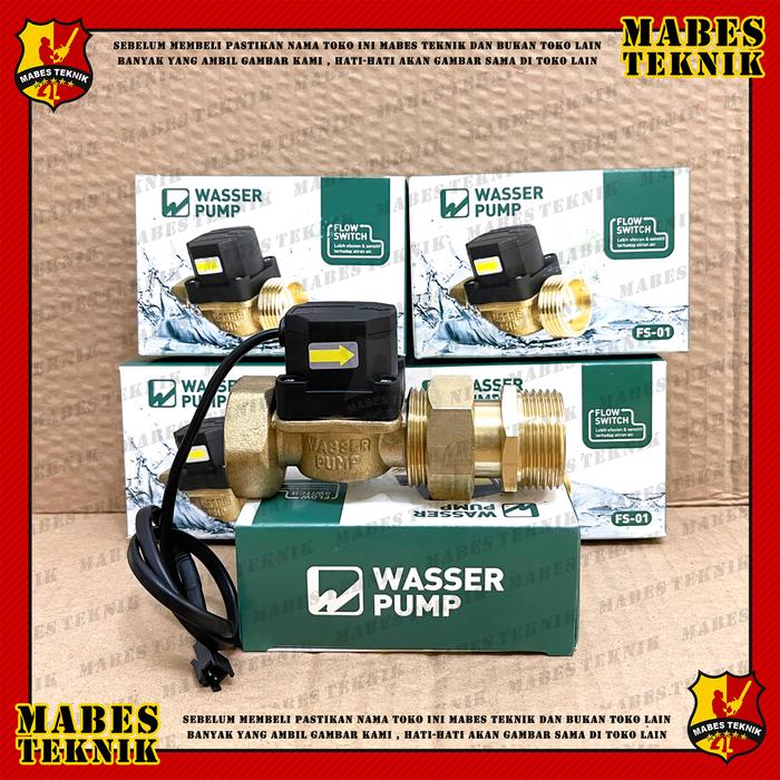 Jual WASSER FLOW SWITCH 1" KE 1" - OTOMATIS POMPA AIR - AUTOMATIC ...