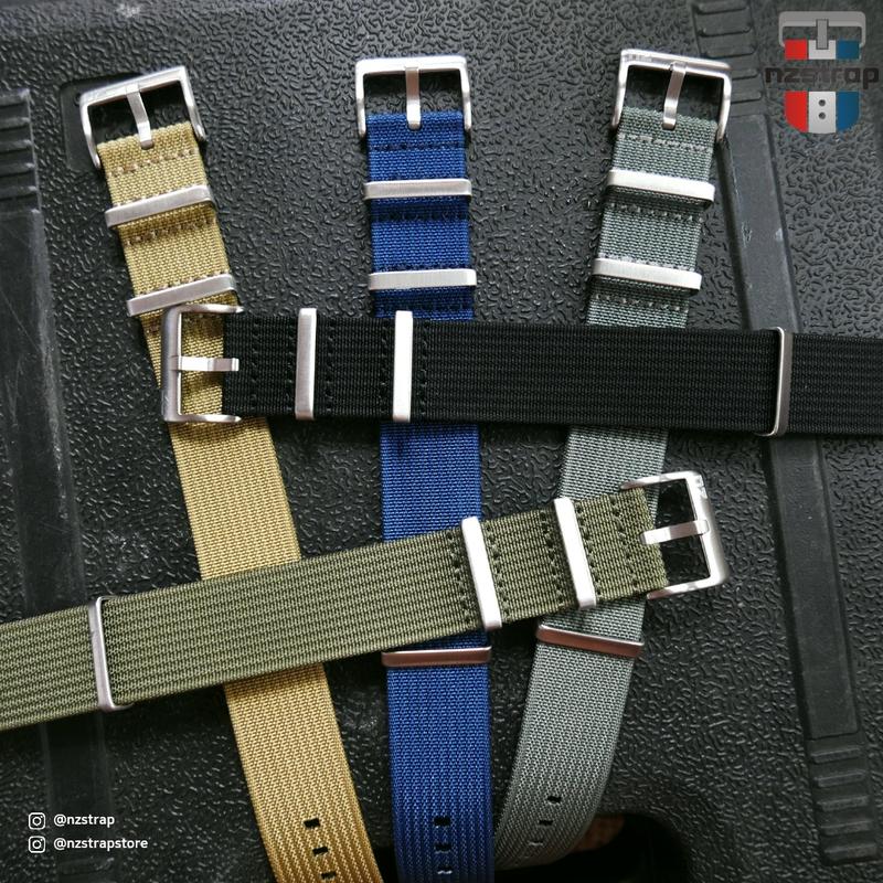 Tali Jam Premium Ribbed Nylon Nato Strap - Shop | Tokopedia