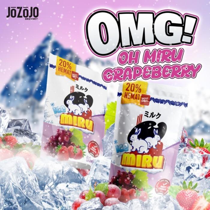 Jual Miru Grape Berry Ice 1x60ML by Jozojo - Liquid Miru Grapeberry ...