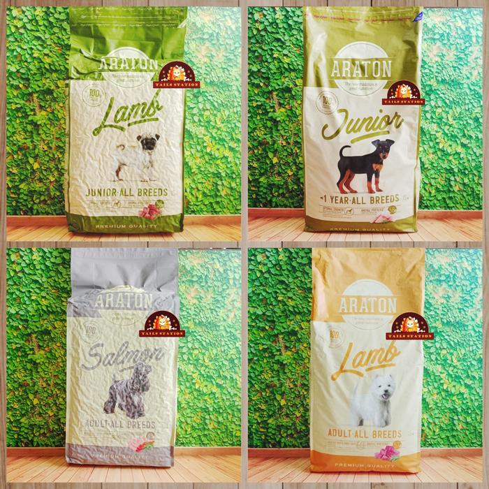 Jual Dog Food Araton Junior Adult Dog 15kg Makanan Anjing Lamb Salmon ...