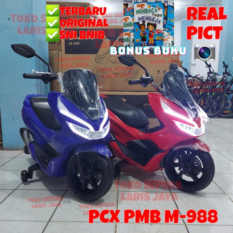 MOTOR AKI ANAK PCX PMB M-988 PCX , MOTOR MAINAN ANAK HONDA PCX - Shop ...