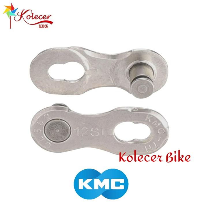 Jual KMC Missing Link Chain lock 12 Speed Silver Shimano Rantai Sepeda ...