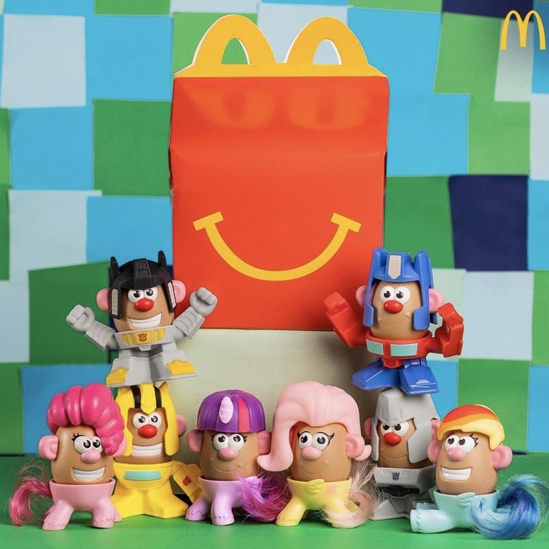 Mainan Happy Meal McD Potato Head Transformers My Little Pon - Shop ...