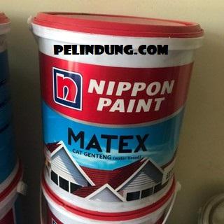 Jual nippon paint cat genteng matex water based 801 red brick merah 4 ...