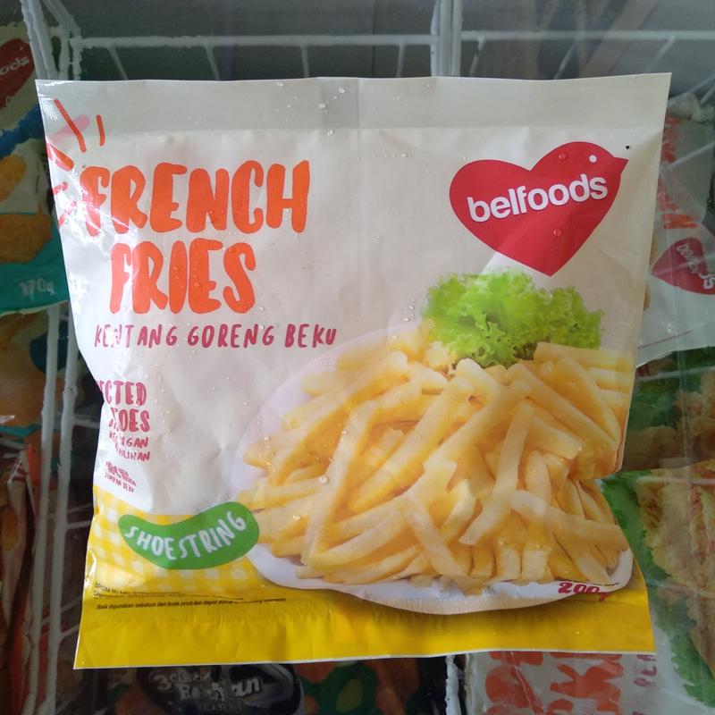 Belfoods French Fries 200 gram Stik Kentang Goreng - Shop | Tokopedia
