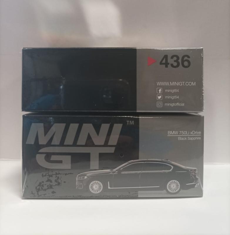 MINI GT 436 - BMW 750Li xDrive Black Sapphire - Shop | Tokopedia