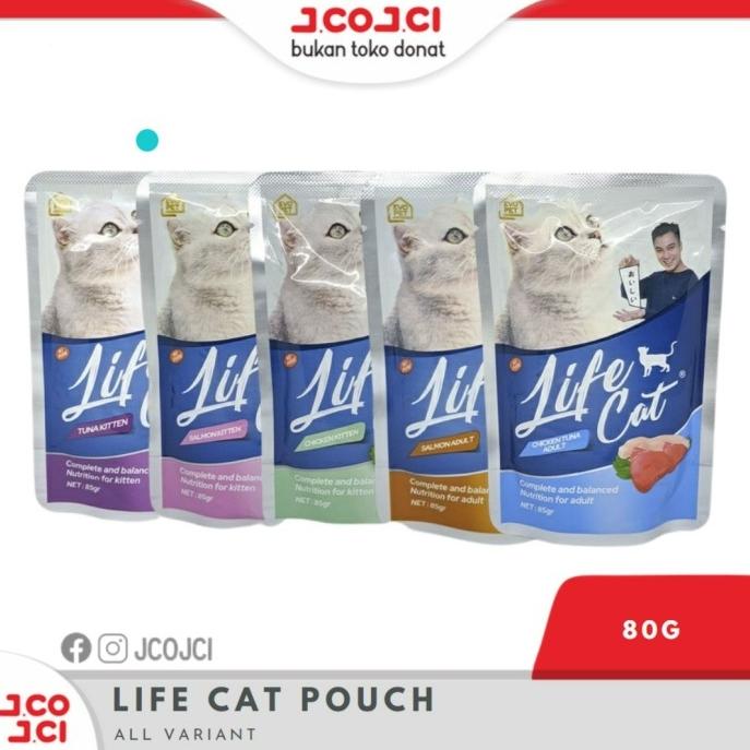 Life Cat Pouch / LifeCat Sachet 85 g Adult Kitten All Varian - Shop ...