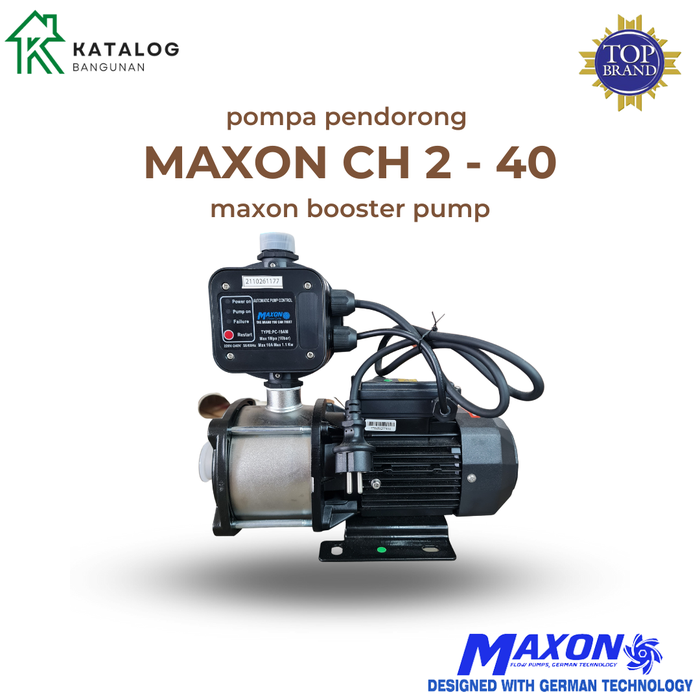 Jual MAXON BOOSTER PUMP / POMPA PENDORONG MAXON CH 2 - 40 - Kota ...