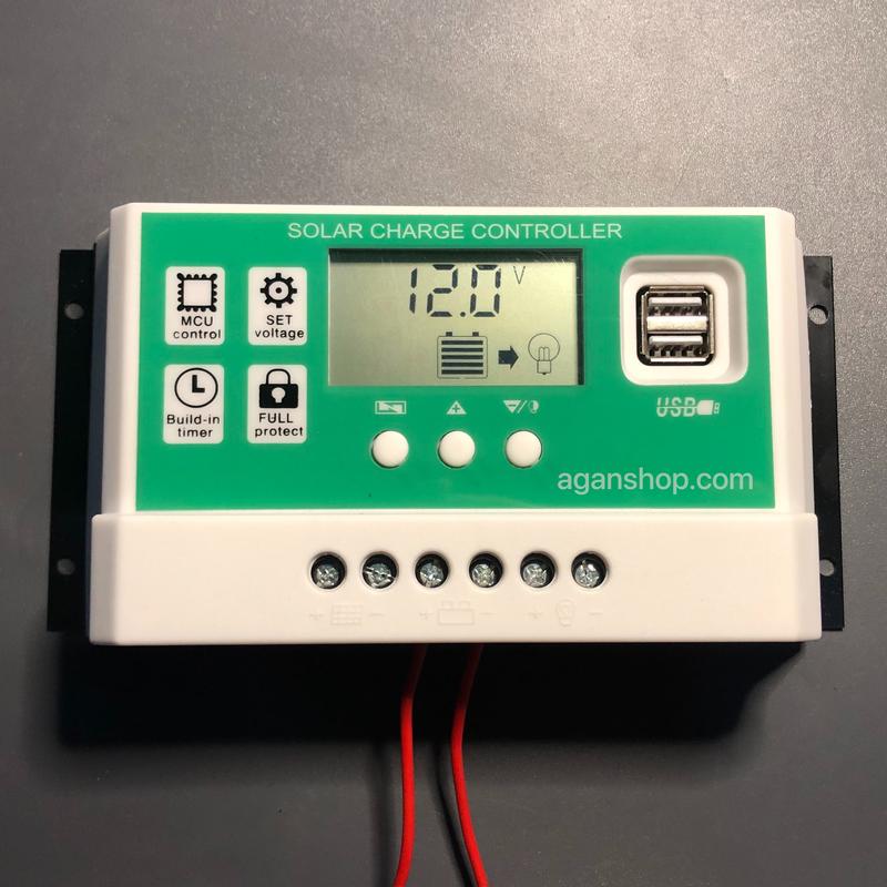 Solar Charger Controller Lithium 40A 50A 60A Panel Surya 12V - Shop ...