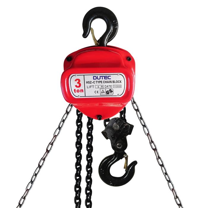 Jual Katrol Chain Block Hoist Takel Lifting Barang Derek Manual 3 Ton ...