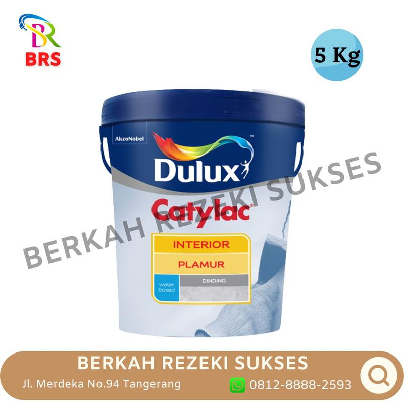 Dulux Catylac Plamur Interior 5kg - Shop | Tokopedia