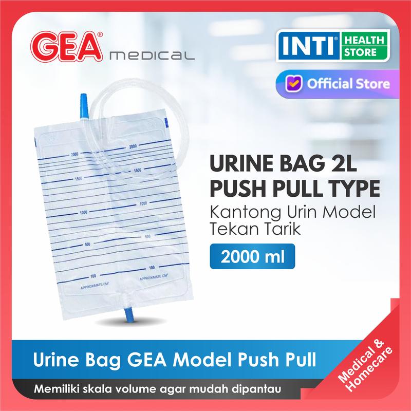 GEA Medical | Urine Bag GEA Model Push Pull 2000 ml | Kanton - Shop ...