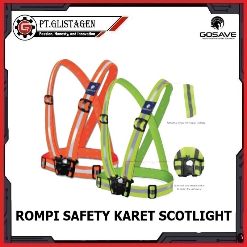 Rompi Safety Proyek V Guard Elastic Scotlight Vest Rompi Karet GOSAVE ...