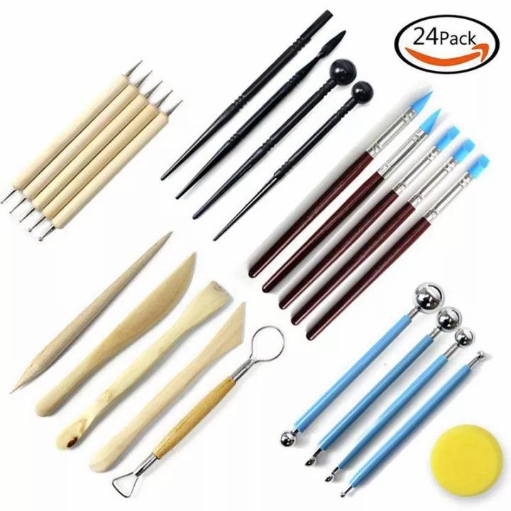 Alat Ukir Clay Set 24 pcs Sculpting Tools Set Modelling Tools - Shop ...