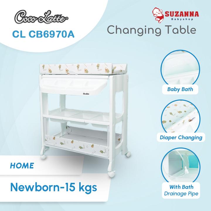 Cocolatte Changing Table Baby Tafel Bak Mandi Bayi - Shop | Tokopedia