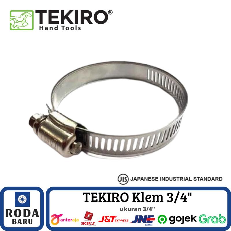TEKIRO Klem 3/4" 3/4 inch - Shop | Tokopedia