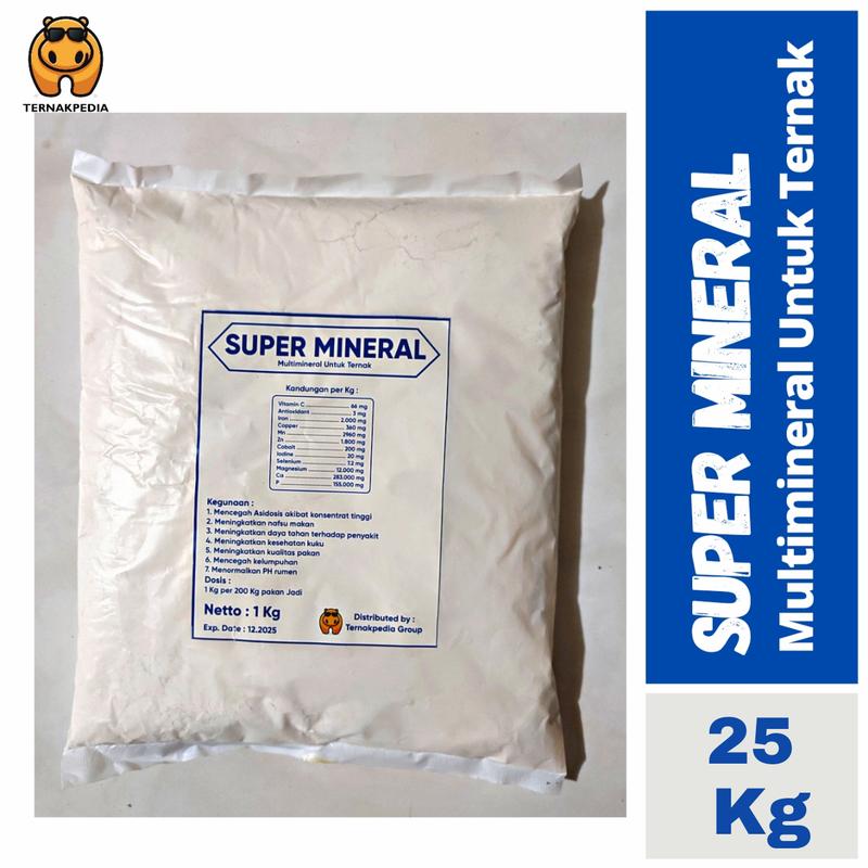 Super Mineral 25 kg - Mineral Kambing - Mineral Sapi - Mineral - Shop ...