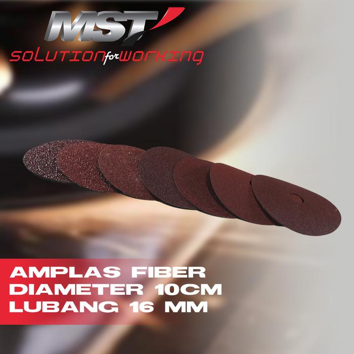 Promo MST Amplas Fiber 4" / FIBER DISC 100mm - P24 100mm - Jakarta ...