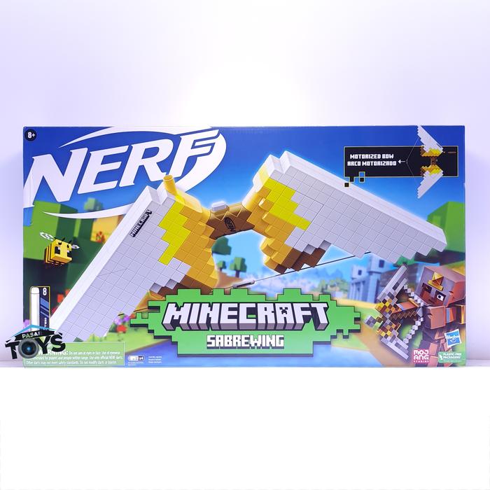 Jual NERF Minecraft Sabrewing Motorized Blaster Bow - Jakarta Utara ...